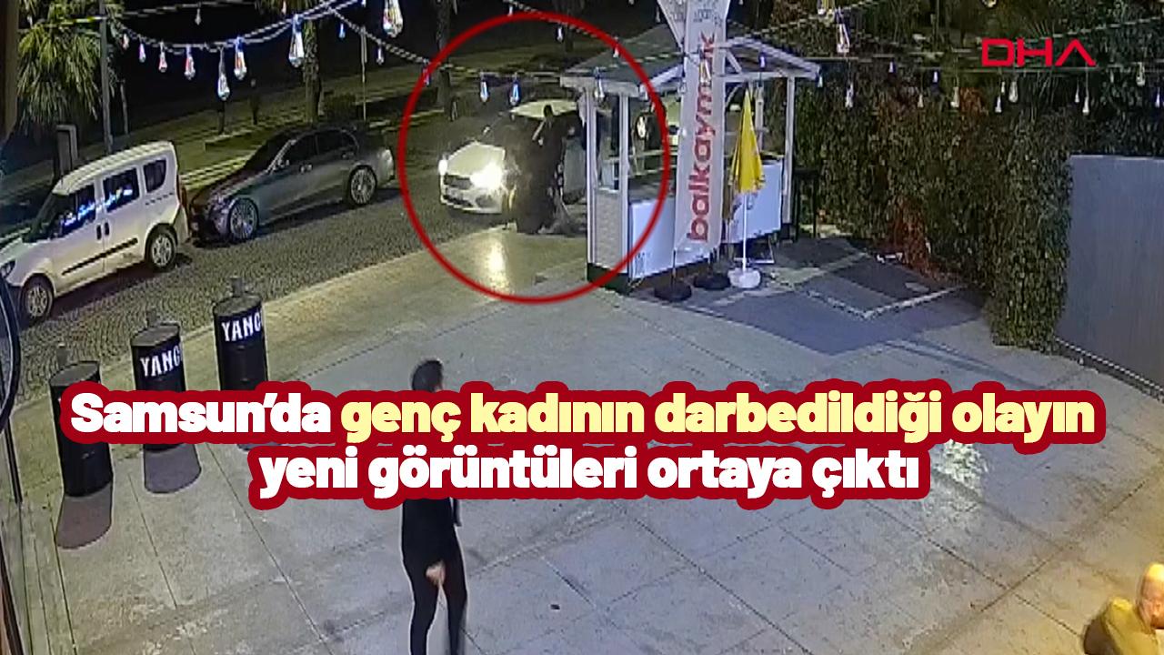 Samsun'da Belinay Ceren'in darbedildiği anların yeni görüntüsü ortaya ...
